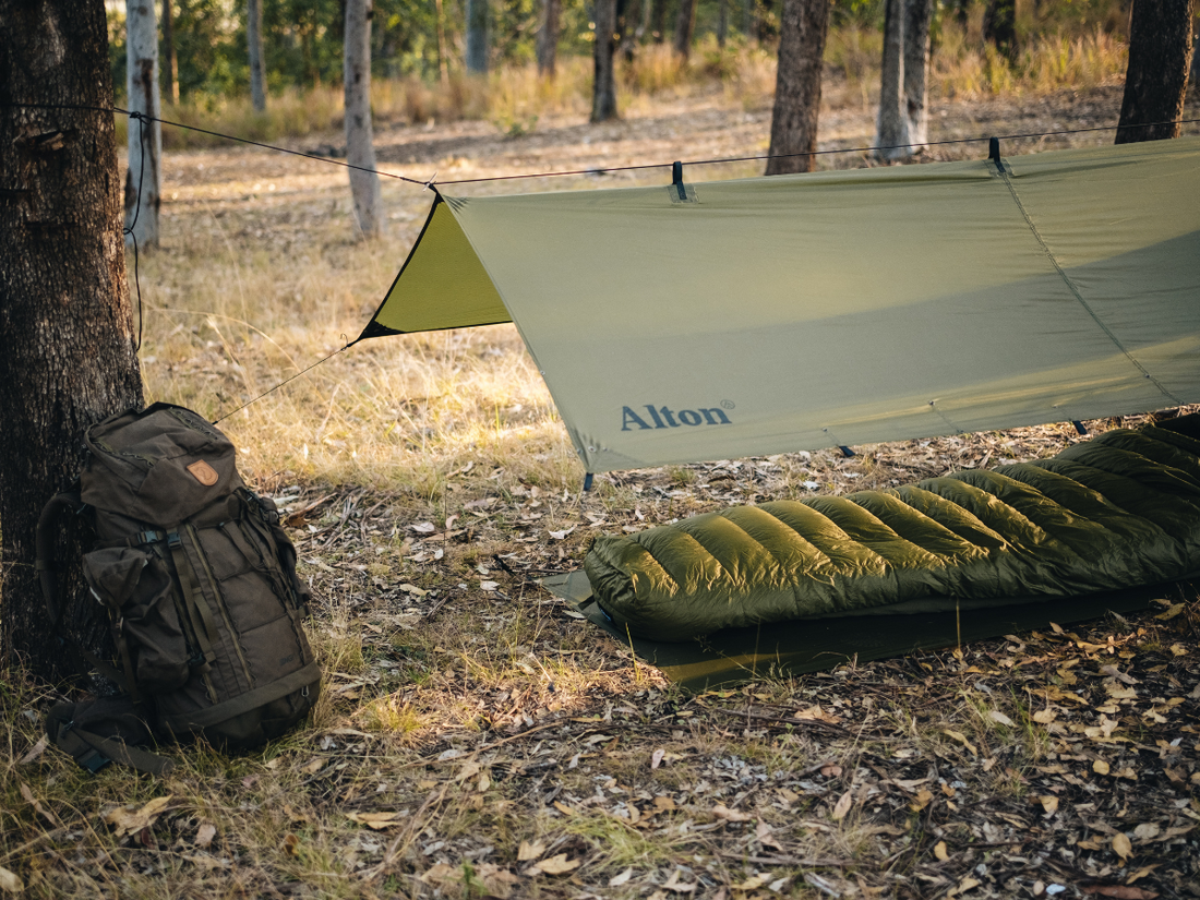 How To Set Up The 3m x 3m Ultralight Tarp – Alton