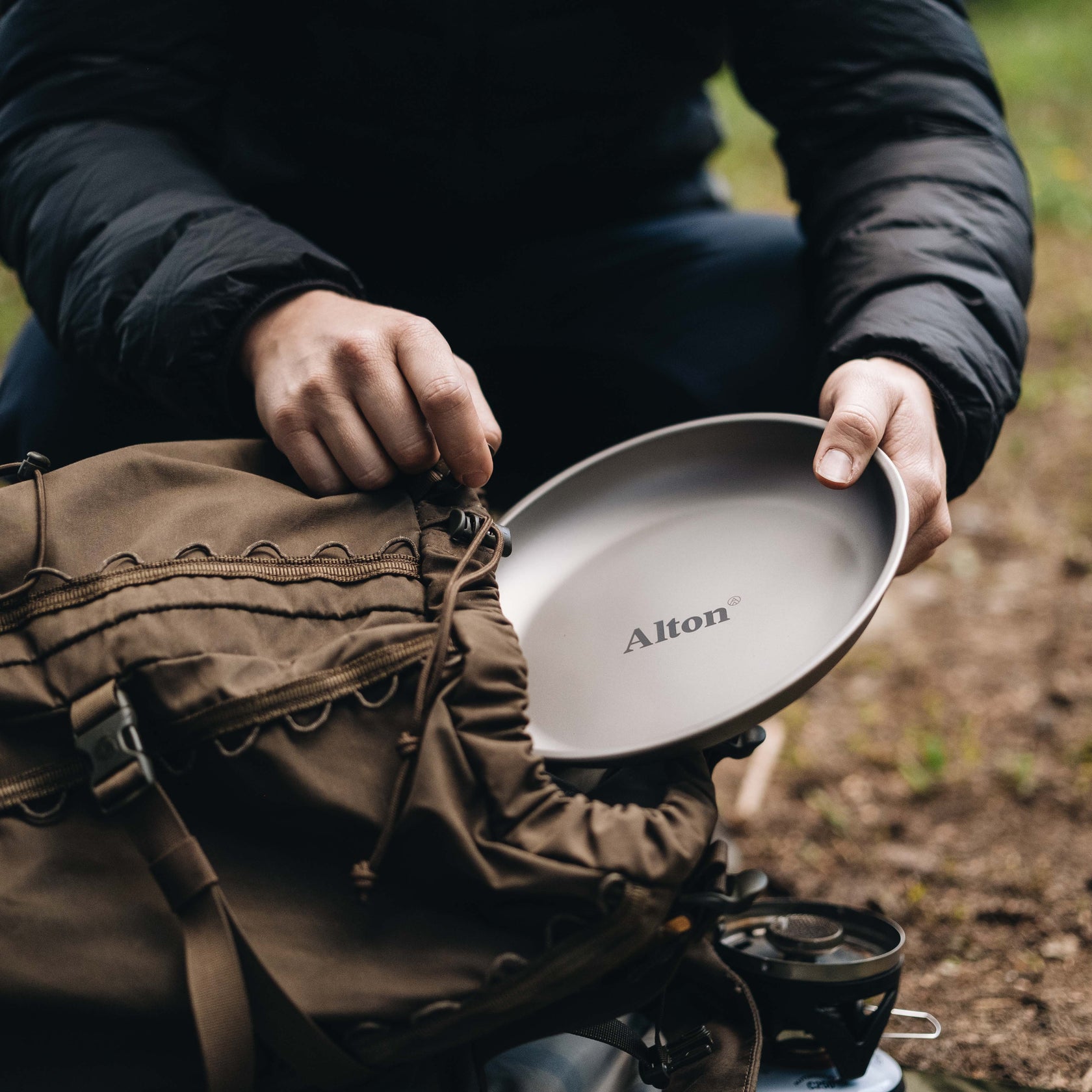 Ultralight Titanium Plate | Buy Camping Plate Online | Alton