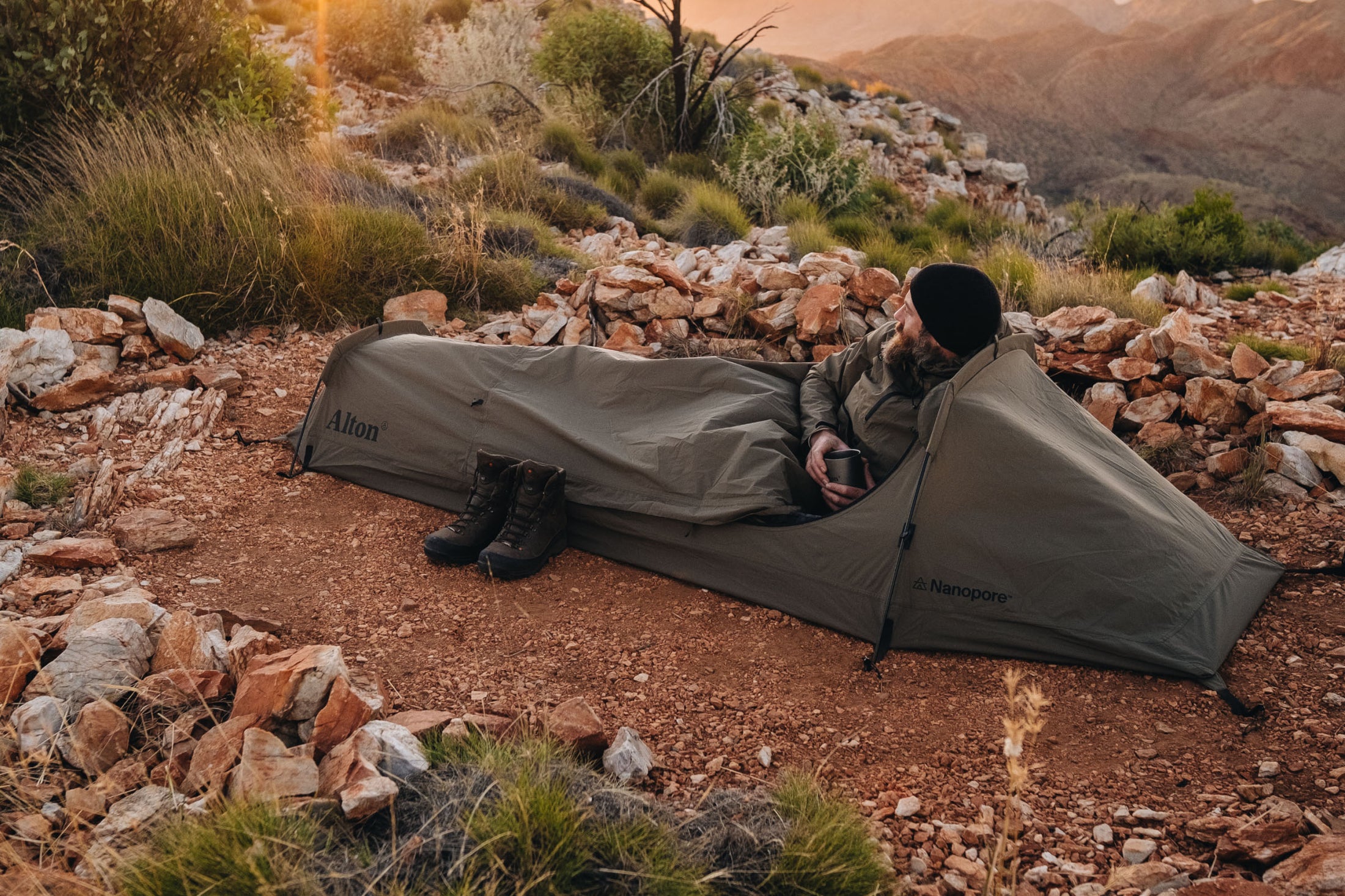 Lightweight & Compact Hiking Swag Tents & Bivy Bags | Alton