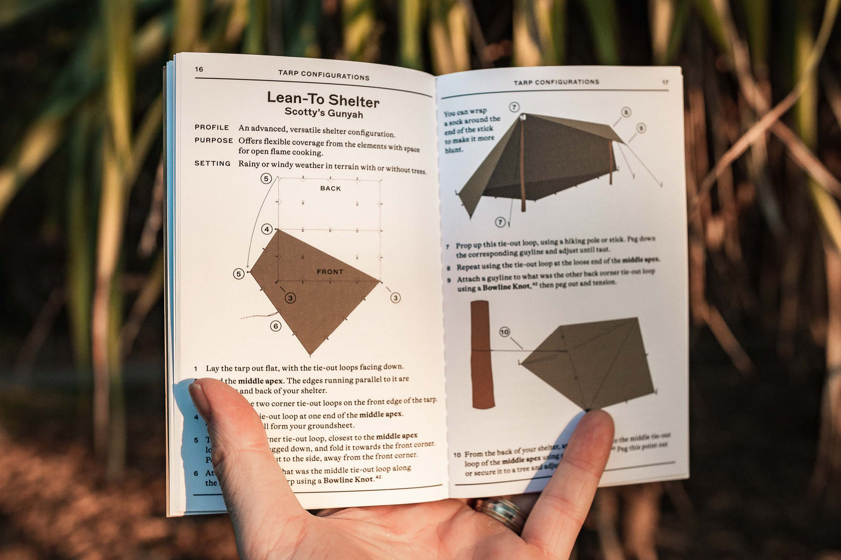 Buy Field Guide Online | Ultralight Tarp Field Guide | Alton Goods