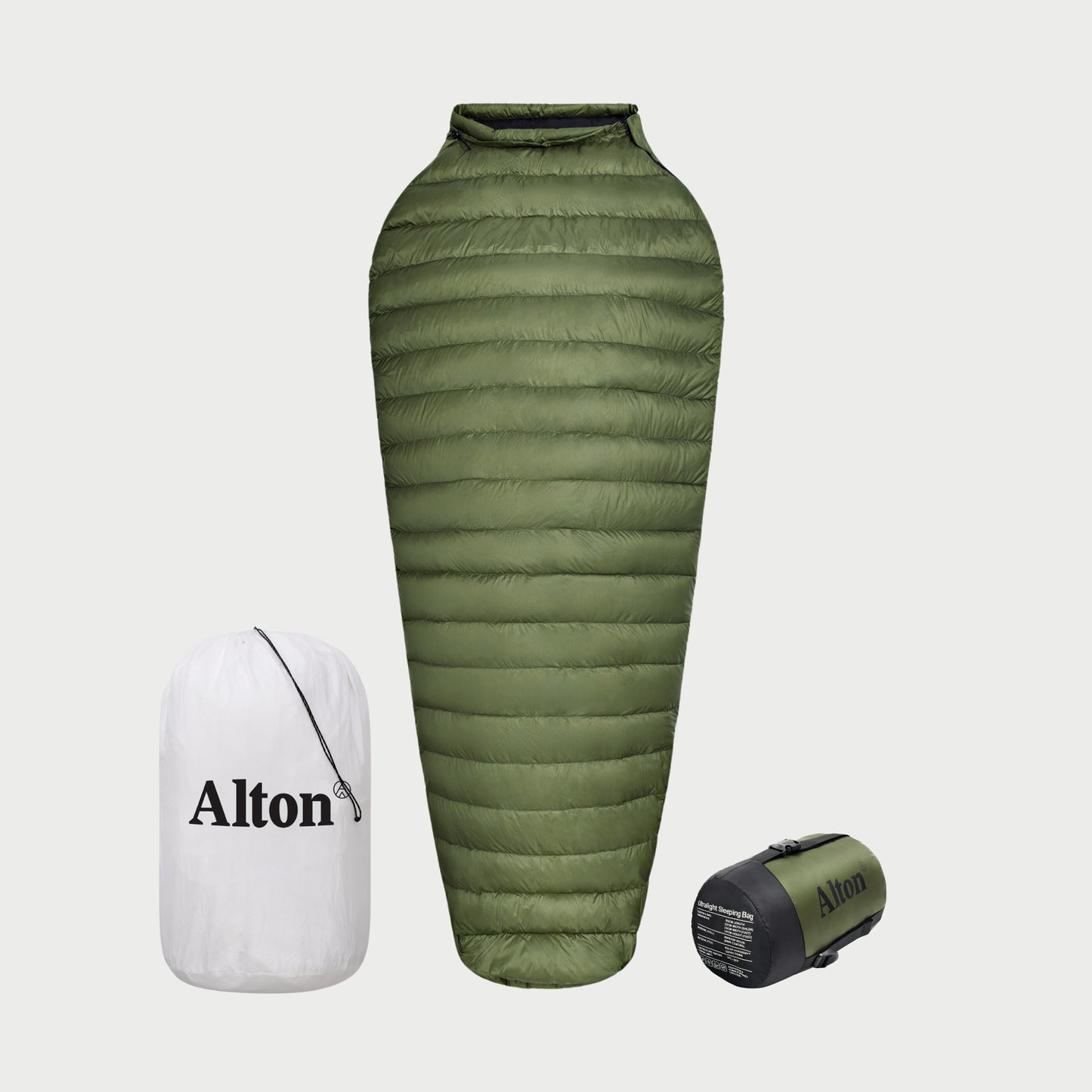 Goose Down Sleeping Bags | Compact + Waterproof | Hiking & Camping – Alton
