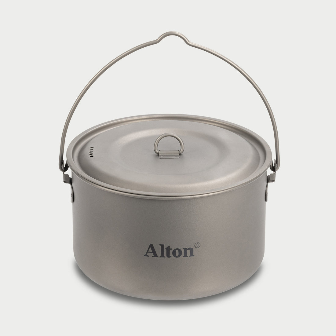 Camping Billy Pot | 1950ml Titanium Billy Can | Alton
